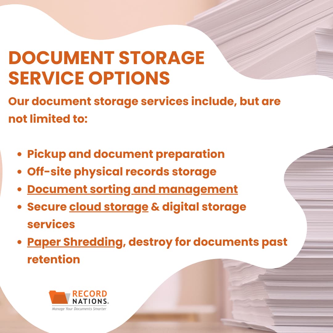 Document Storage in Round Rock, TX | Record Nations
